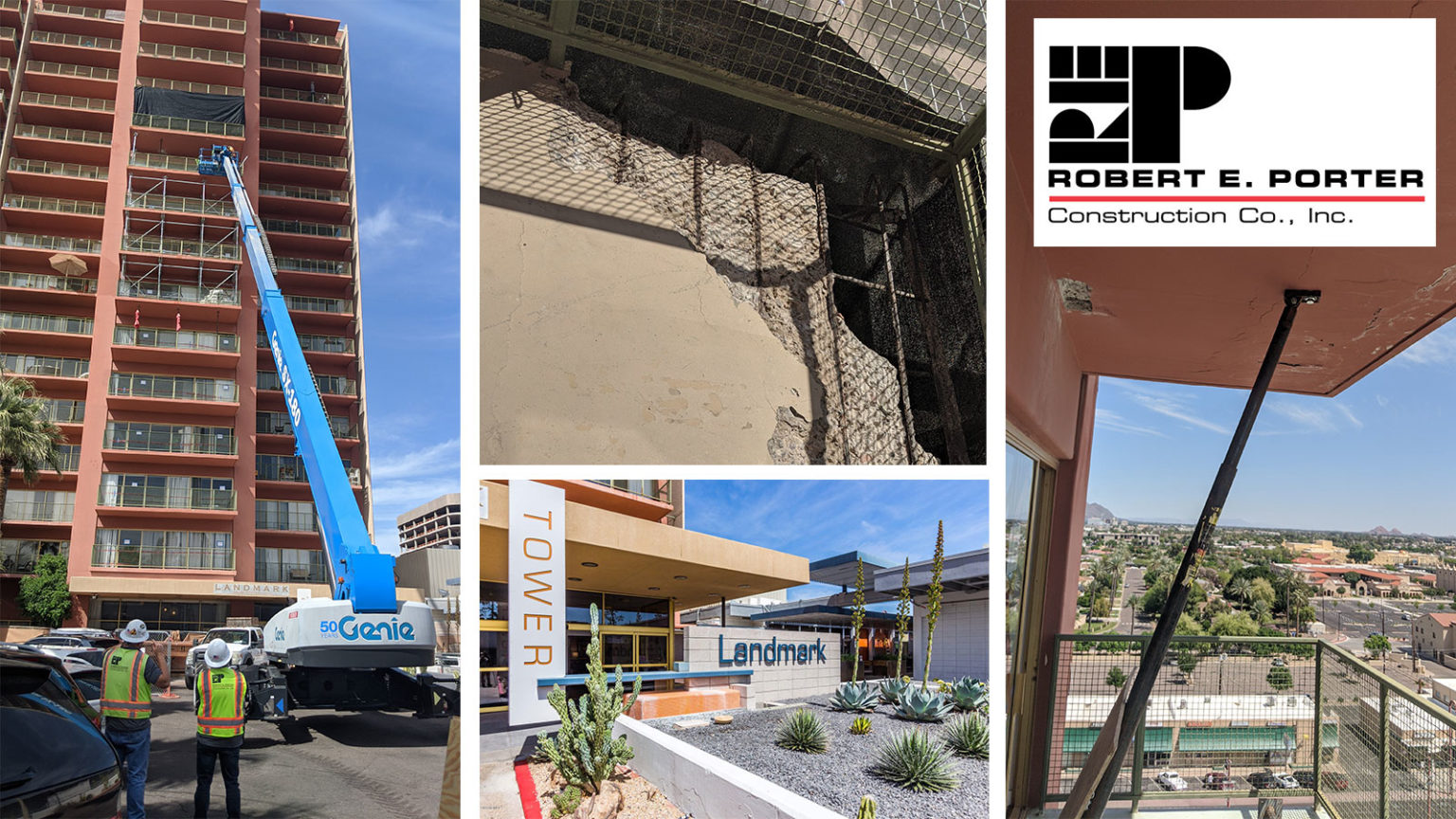 Landmark Towers: Structural Repairs & Restoration – R.E. Porter Construction